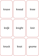 SPaG Year 2 Spelling: the /n/ sound spelt kn and gn | Teaching Resources