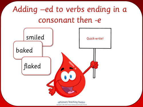 SPaG Year 2 Spelling: Adding the endings ing, ed, er, est and y to ...