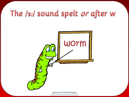 SPaG Year 2 Spelling: The /ɒ/ sound spelt a, or and ar after w (and qu ...
