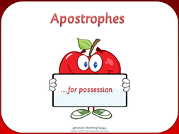 SPaG Year 2 Spelling: Possessive apostrophes activities and display ...