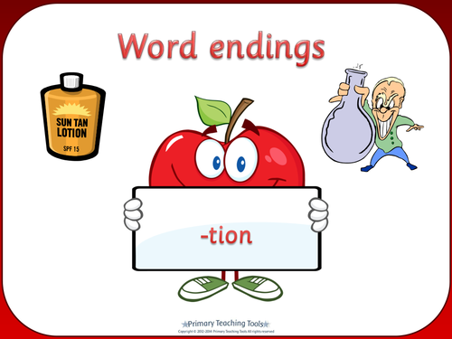 SPaG Year 2 Spelling: Words ending -tion | Teaching Resources