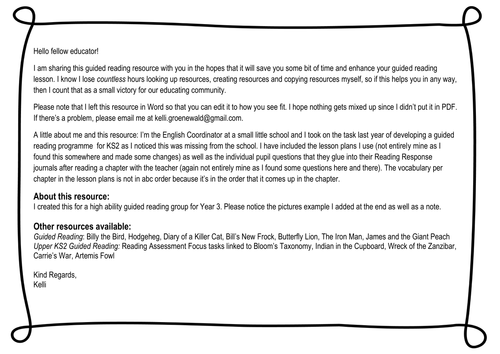 Guided Reading: Sheep-Pig | Teaching Resources