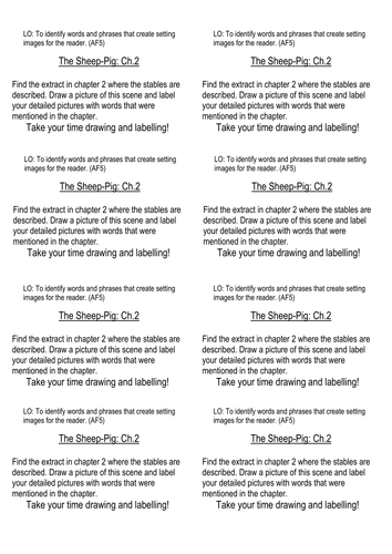 Guided Reading: Sheep-Pig | Teaching Resources