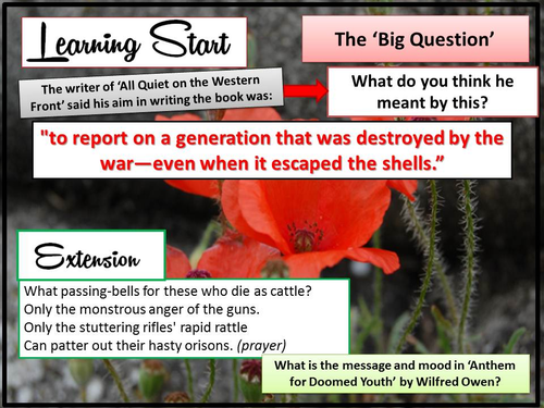 AQA GCSE English Language Paper 1, Section A Resources | Teaching Resources