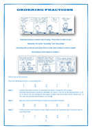 Ordering Fractions Revision | Teaching Resources