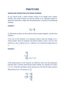 All Things Fraction | Teaching Resources