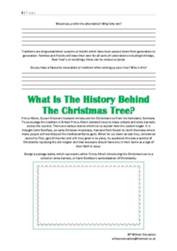 Christmas Trees - The Real Or Fake Debate (Grade 6 - 10) | Teaching ...