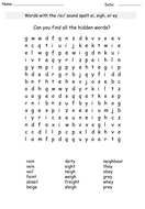 SPaG Year 3 & 4 Spelling: words with the /eɪ/ sound spelt ei, eigh, or ...