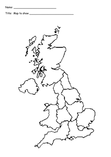 Population Density of the United Kingdom | Teaching Resources