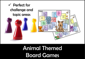 Animal Board Games | Teaching Resources