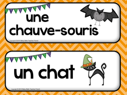 French Halloween Activity Bundle | Teaching Resources