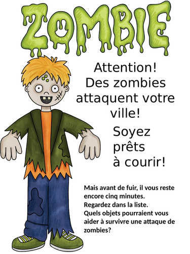 French Halloween Activity Bundle | Teaching Resources