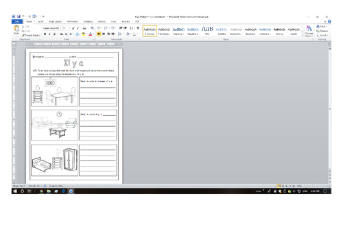 FRENCH - Furniture - Les Meubles et Les Pièces de la Maison ...