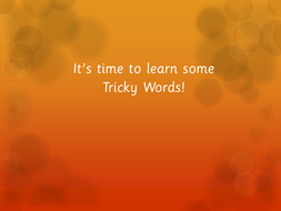 Phase 2 Letters and Sounds High Frequency Words | Teaching Resources