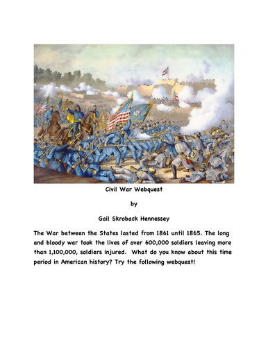 The Civil War: A Bundle of Resources! | Teaching Resources