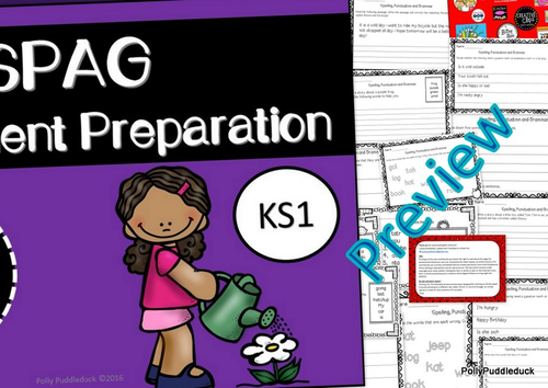 SPAG - Spelling, Punctuation and Grammar Preparation (2) by Polly ...