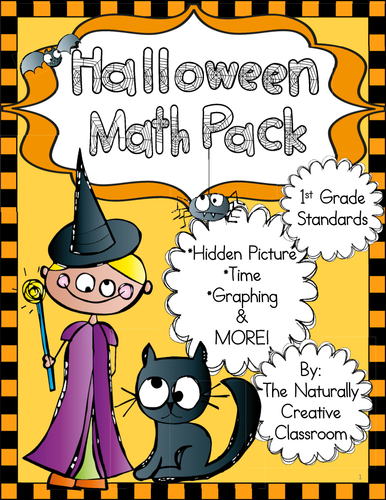 Halloween Math Pack for Firsties | Teaching Resources