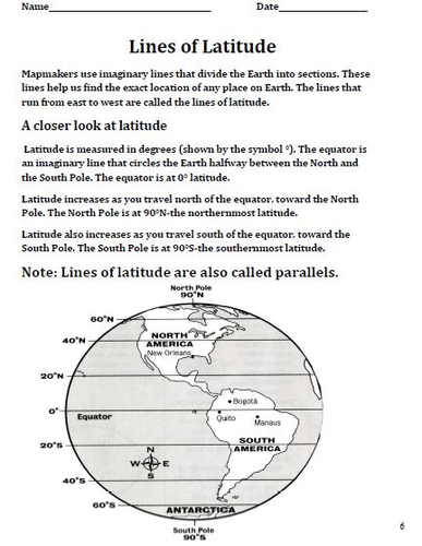 Summer Mapping Activity | Teaching Resources