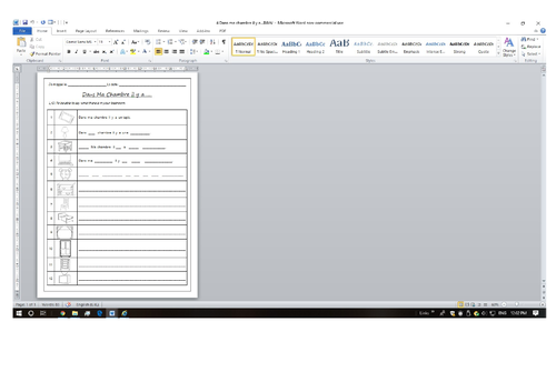 FRENCH - My Bedroom - Ma Chambre - Worksheets | Teaching Resources