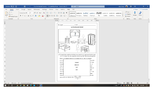 FRENCH - In my bedroom - Dans Ma Chambre | Teaching Resources