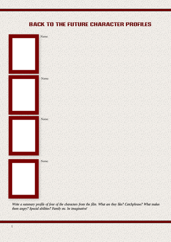 Back to the Future Activities / Futuristic/ Newspapers / Comprehension ...