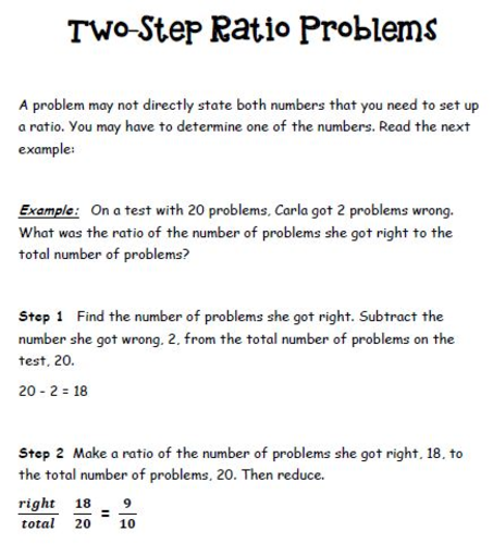 Ratio and Proportion Lesson Plan | Teaching Resources