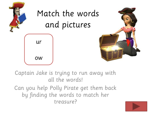 Phase 3 Letters and Sounds phonic resources: Graphemes ar or ur ow ...
