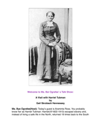 Harriet Tubman(A Reader's Theater Script) | Teaching Resources