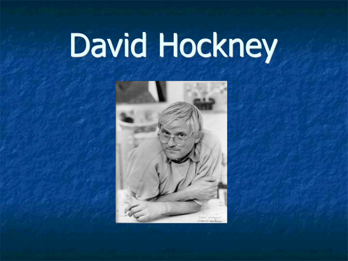 David Hockney resources - UPDATED NOVEMBER 2015 | Teaching Resources