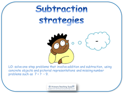 Year 1 Maths Number: One step subtraction problems | Teaching Resources
