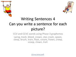Letters and Sounds Phase 4: Reading and writing sentences | Teaching ...