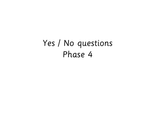 Letters and Sounds Phase 4: Reading and writing sentences | Teaching ...