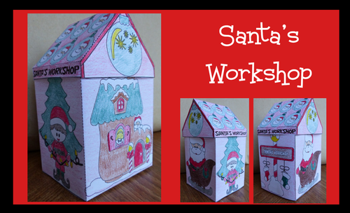 Christmas Crafts - Santa's Workshop | Teaching Resources