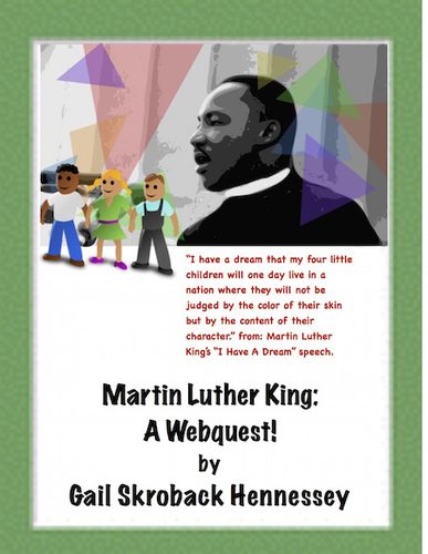 Martin Luther King: A Webquest | Teaching Resources