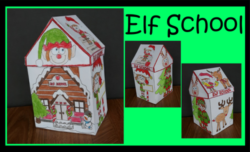Christmas Crafts - Elf School | Teaching Resources