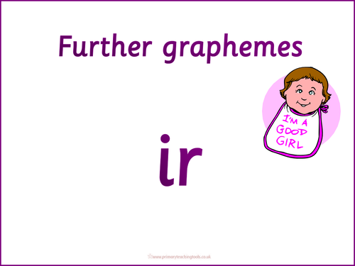Letters and Sounds Phase 5 Phonic pack: graphemes ea oy ir Powerpoints ...