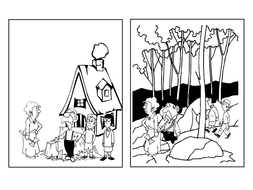 Hansel and Gretel Fairy tale activity pack- powerpoint story, display ...