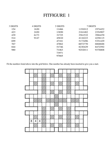 Puzzles | Teaching Resources