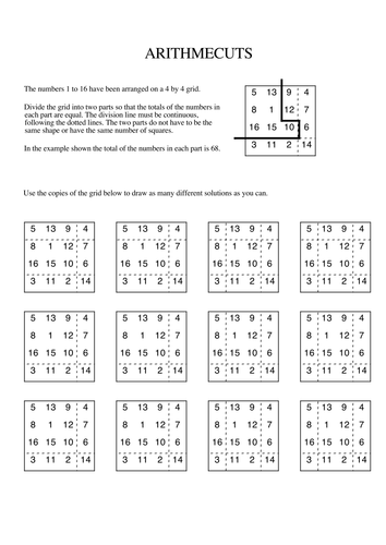 Puzzles | Teaching Resources