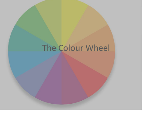 COLOUR WHEEL (PART OF THE FORMAL ELEMENTS SOW) | Teaching Resources