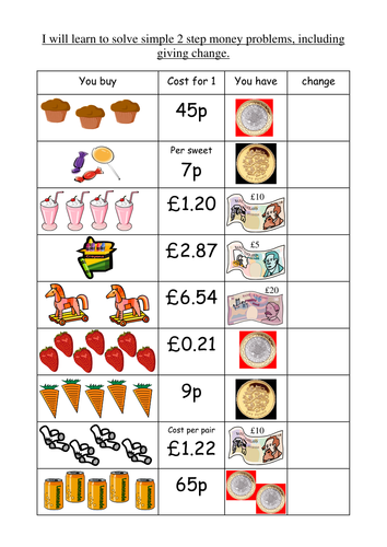 money-for-year-3-teaching-resources