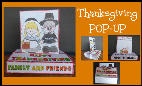 Thanksgiving Day Craftivity | Teaching Resources