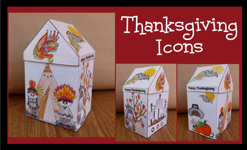 Thanksgiving Crafts - Thanksgiving Icons! | Teaching Resources