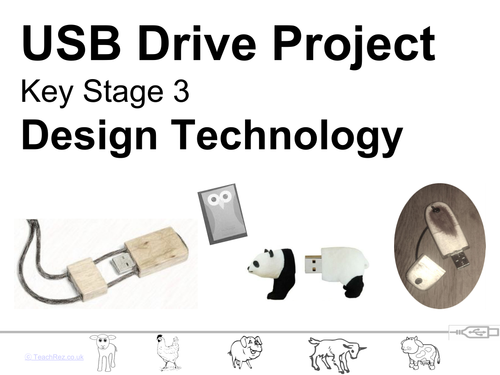 USB Drive Project Key Stage 3 Design Technology | Teaching Resources