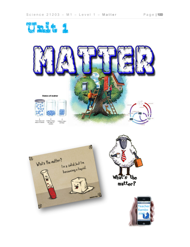 Matter | Teaching Resources