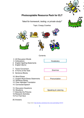 Minibeasts Bundle | Teaching Resources