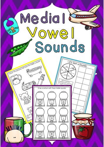 Medial Vowel Sounds | Teaching Resources