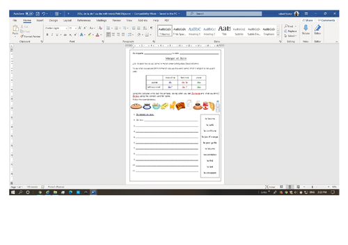 FRENCH - Breakfast - Le Petit Déjeuner - Worksheets | Teaching Resources