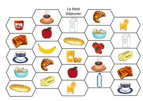 FRENCH - Breakfast - Le Petit Déjeuner - Worksheets | Teaching Resources