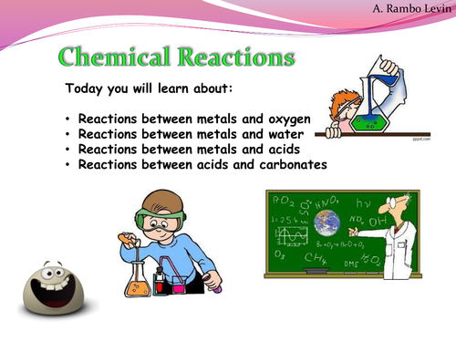 Chemical reactions (Chemistry) | Teaching Resources